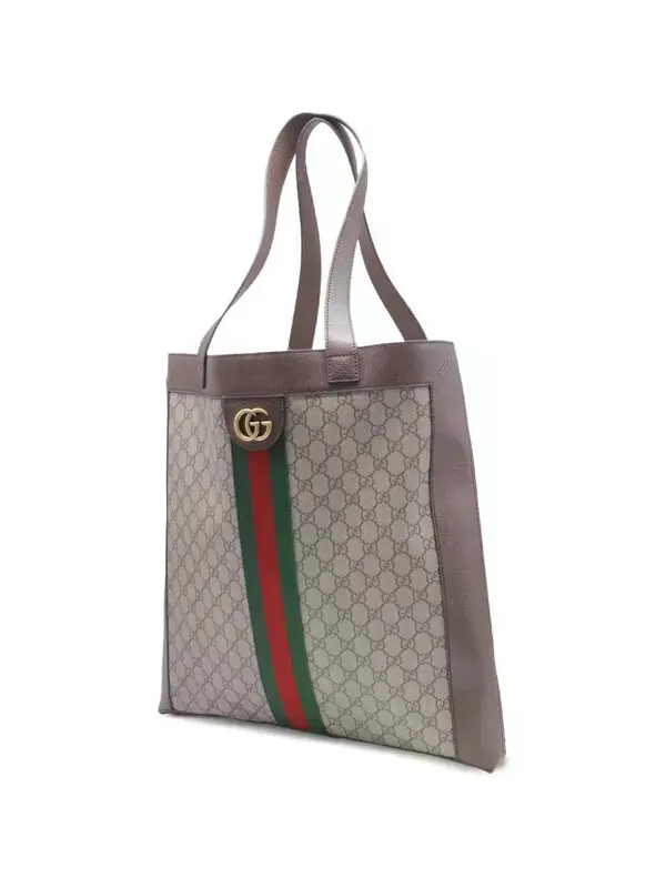 Gucci Ophidia Gg Tote Bag - Neutrals