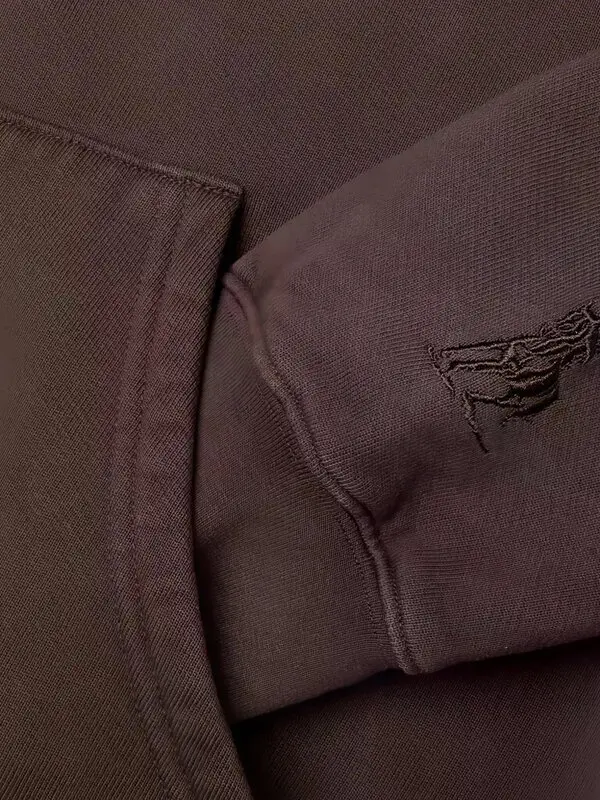 ONE OF THESE DAYS Valley Riders Zip-up Hoodie - Brown