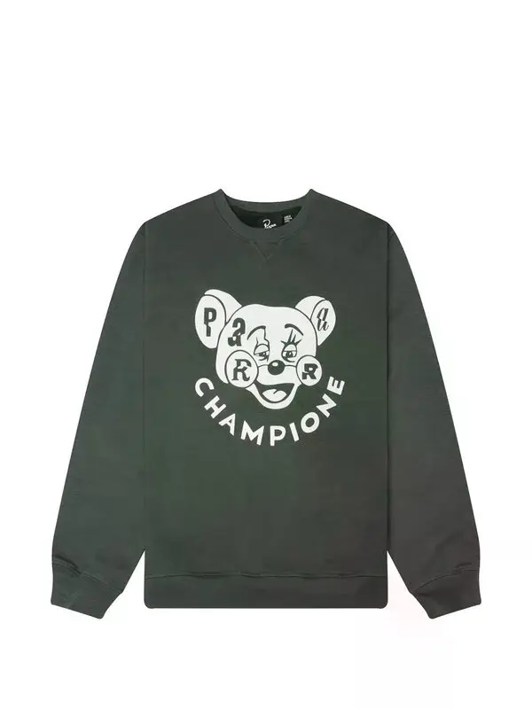 PARRA Tired Champione Sweatshirt - Green