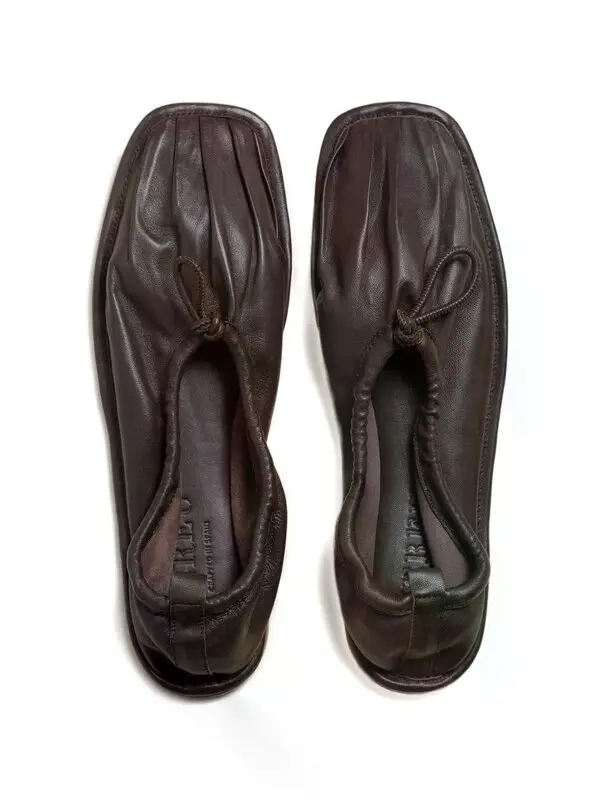 Hereu Puntera Ballet Flats - Brown