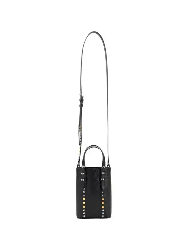 Valentino Garavani Rockstud Messenger Bag - Black