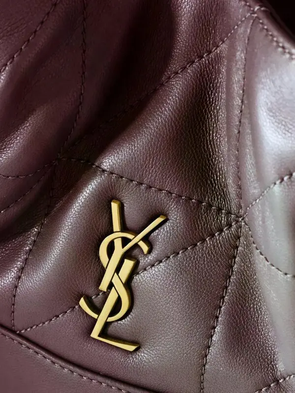 Saint Laurent Jamie Quilted Leather Shoulder Bag - Red