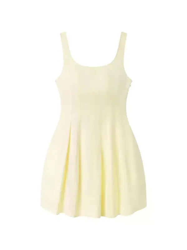 A.L.C. Vea Panelled A-line Mini Dress - Yellow
