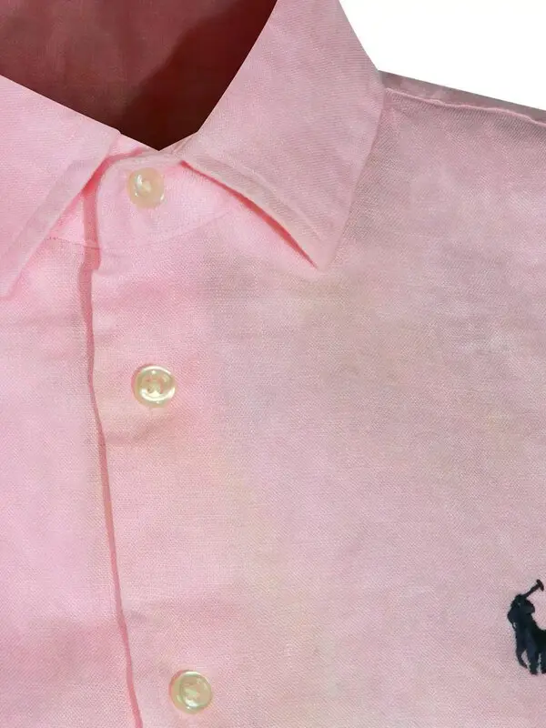 Polo Ralph Lauren Logo-embroidered Linen Shirt
