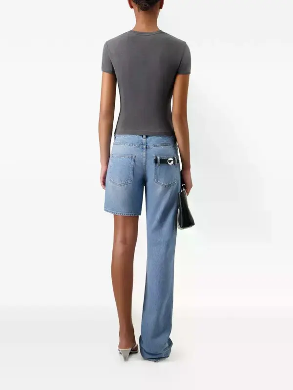 Coperni Logo-print Cropped T-shirt