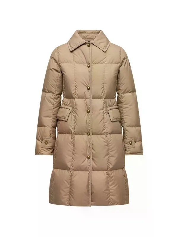 Moncler Archard Quilted Coat - Neutrals