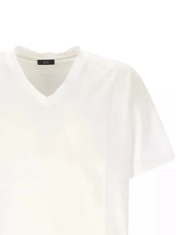 HOSIO Panelled V-neck Jumper