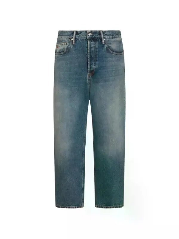 NINE:INTHE:MORNING Faded-effect Jeans - Blue
