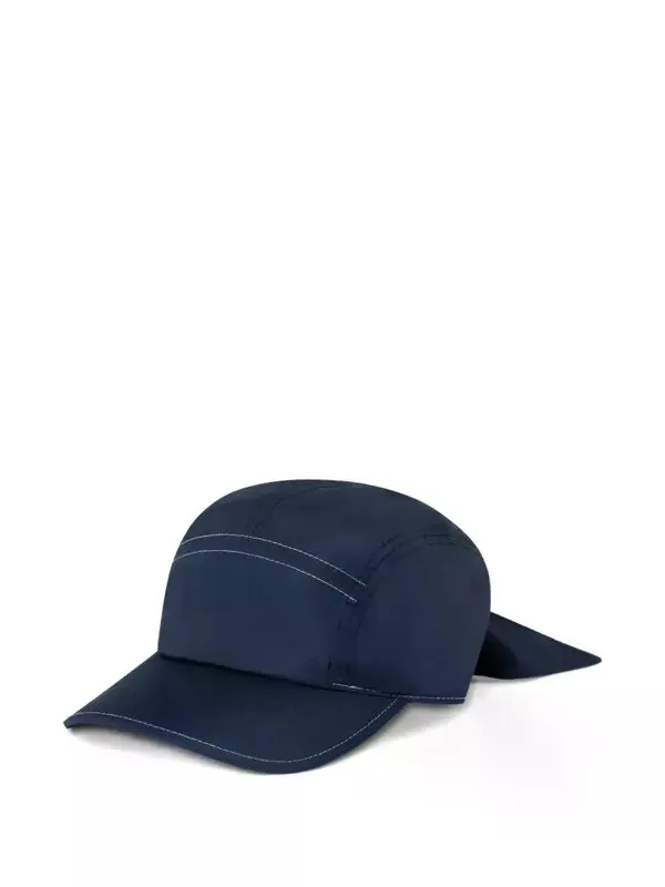 CARRER Carré Mica Knot-detail Cap - Blue