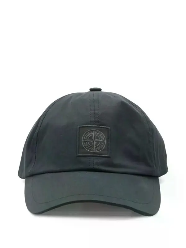 Stone Island Logo-patch Baseball Cap - Grey