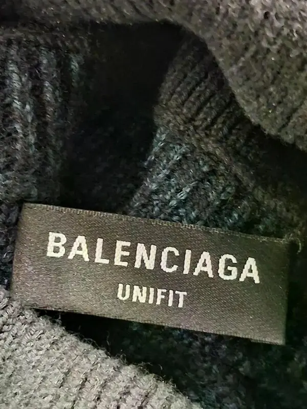 Balenciaga Bb Laurel Turtleneck Sweater