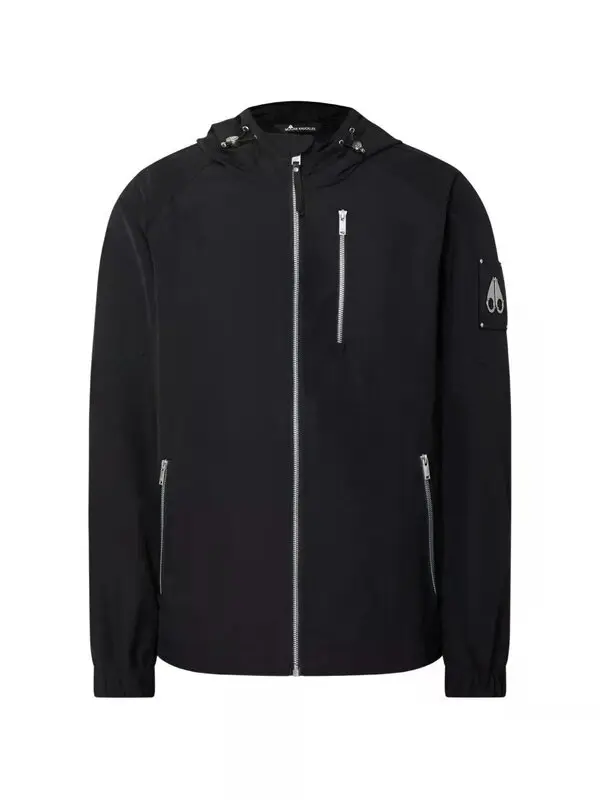 Moose Knuckles Charlesbourg Hooded Jacket - Black