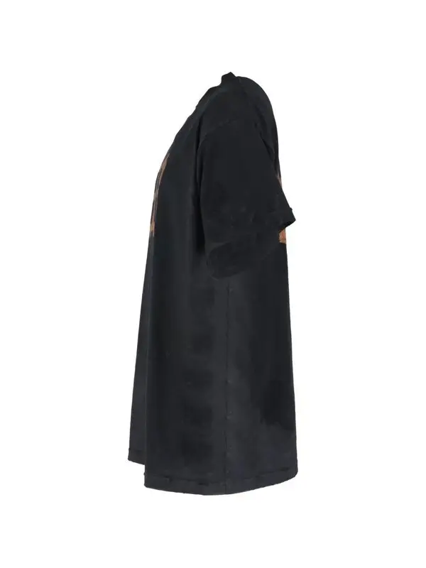 Balenciaga 2023 Crypto Oversized T-shirt - Black