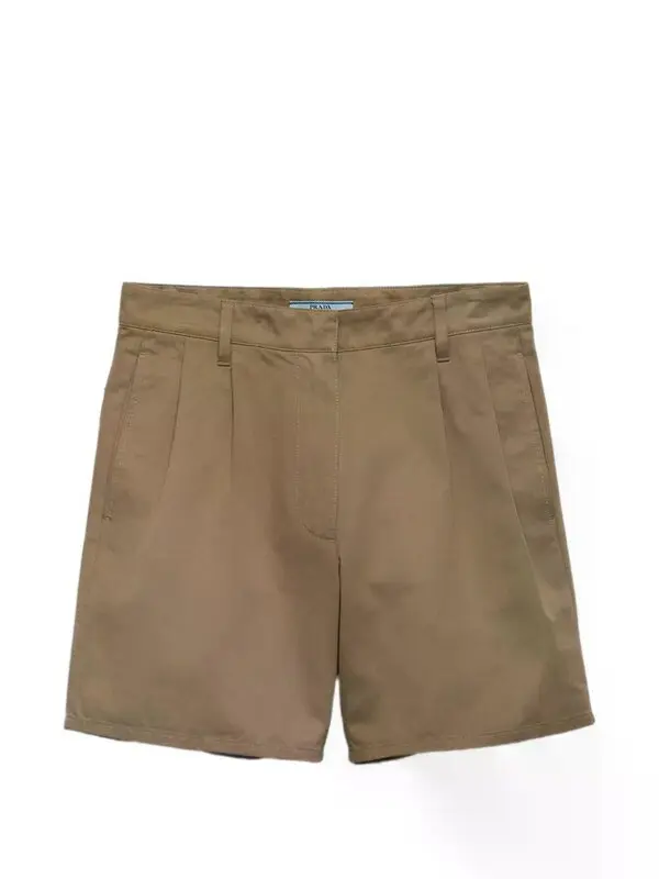 Prada Washed Chino Bermudas