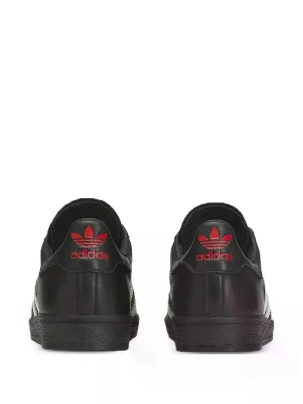 Adidas Willy Chavarria X Superstar Rose-motif Sneakers - Black