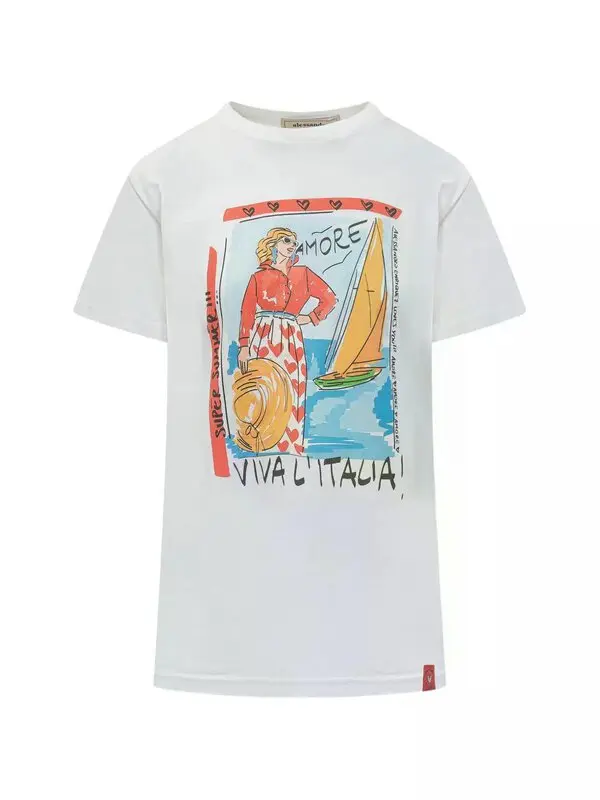 ALESSANDRO ENRIQUEZ Graphic-print T-shirt