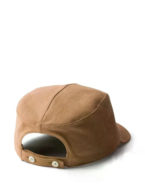 Prada Piqué Baseball Cap - Neutrals