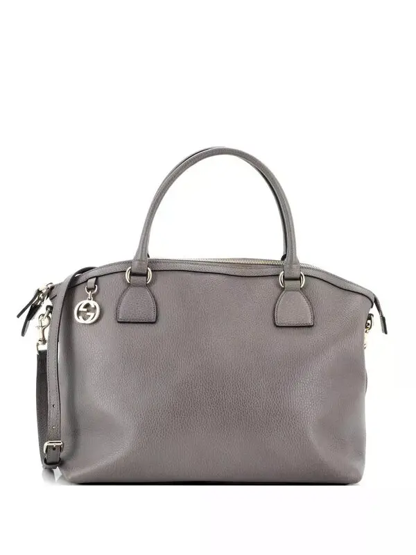 Gucci Gg Charm Convertible Dome Satchel