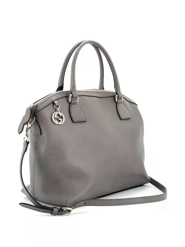 Gucci Gg Charm Convertible Dome Satchel