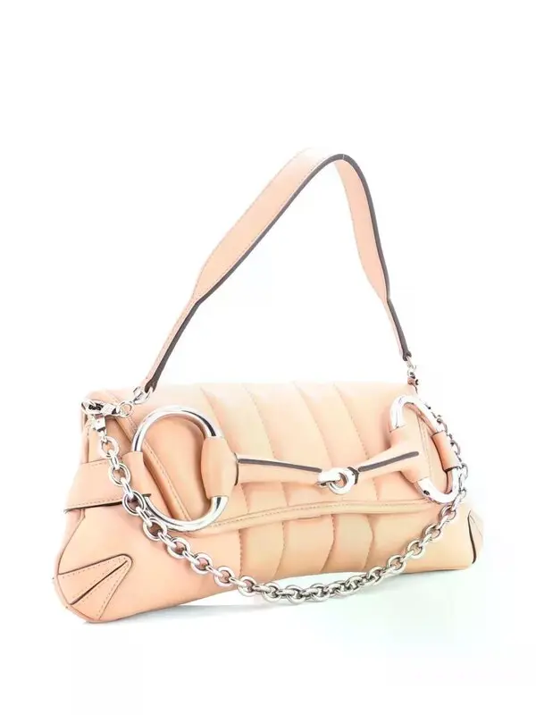Gucci Horsebit Chain Quilted Clutch