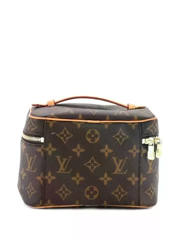 LOUIS VUITTON Vanity Case Monogram Canvas Mini Pouch - Brown