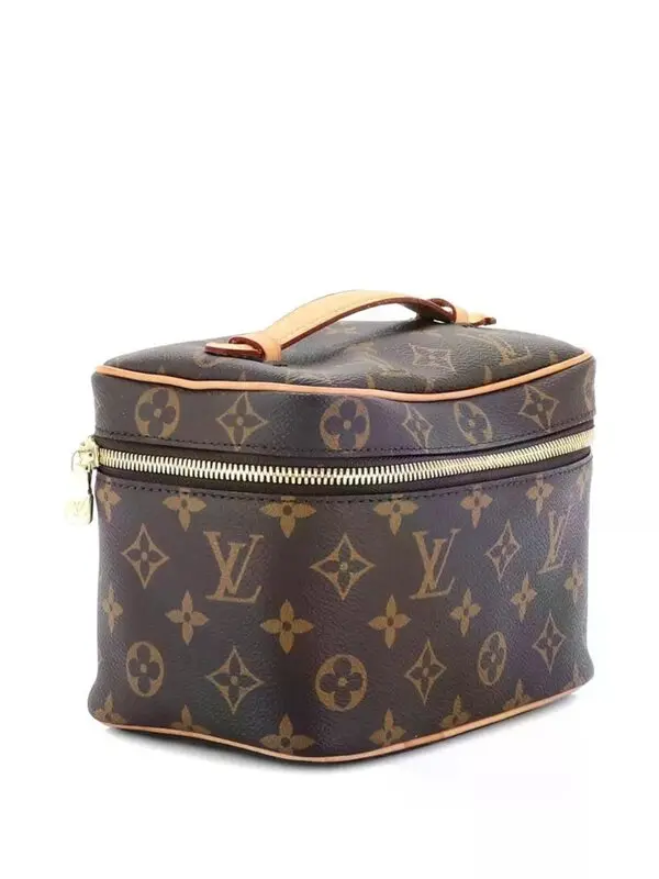 LOUIS VUITTON Vanity Case Monogram Canvas Mini Pouch - Brown