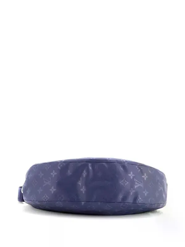 LOUIS VUITTON America's Cup Monogram Storm Canvas Hammock Crossbody Bag - Blue