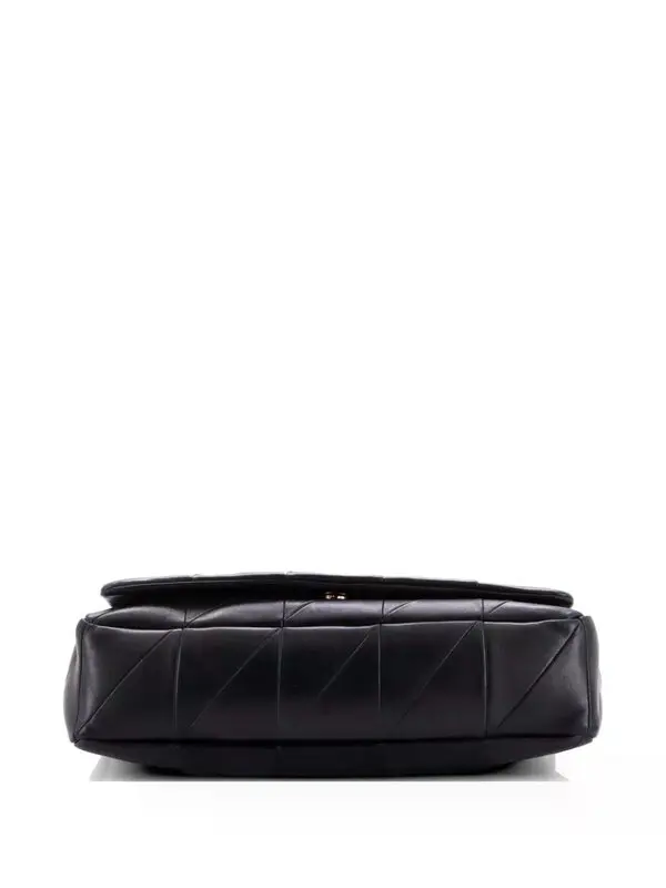 Saint Laurent Jamie Flap Bag Quilted Leather Medium - Black