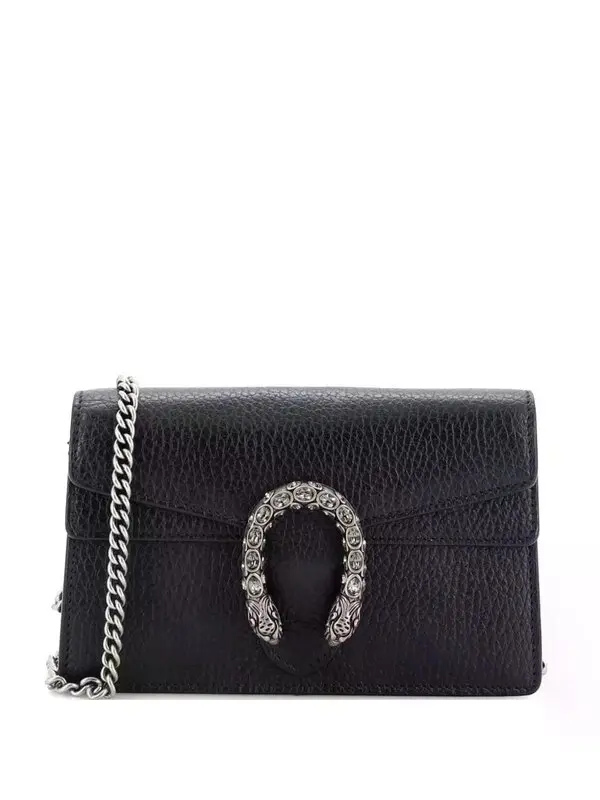 Gucci Dionysus Leather Super Mini Clutch