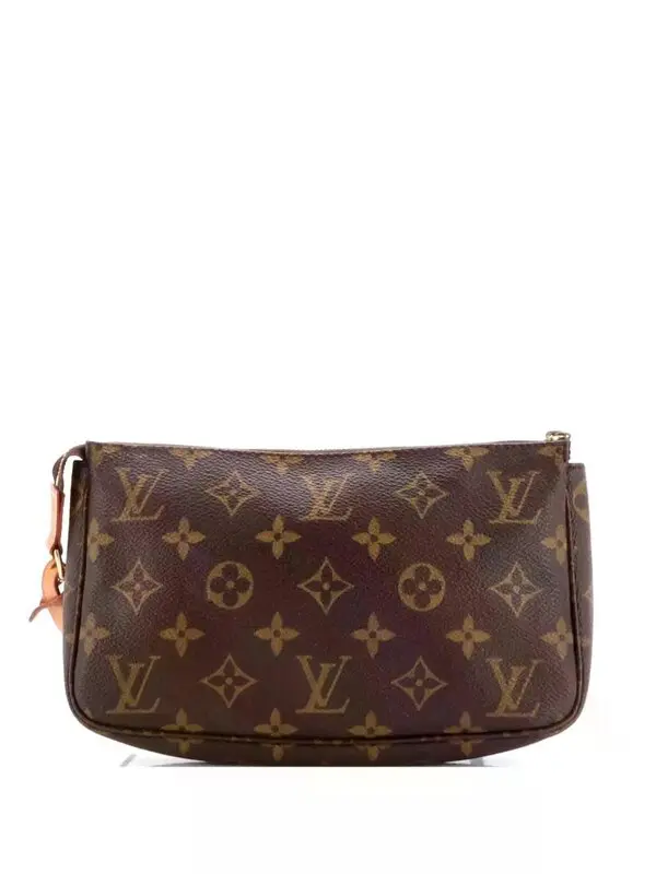 LOUIS VUITTON Pochette Accessoires Nm Monogram Canvas - Brown