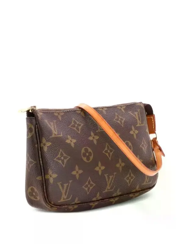 LOUIS VUITTON Pochette Accessoires Nm Monogram Canvas - Brown