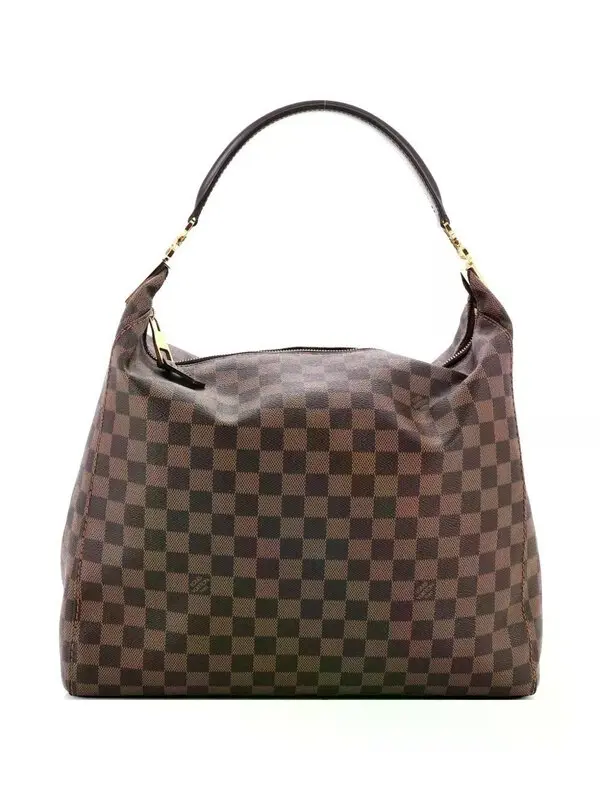 LOUIS VUITTON Portobello Handbag Damier Gm Hobo Bag