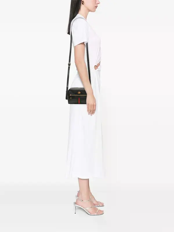Gucci Mini Leather Ophidia Crossbody Bag