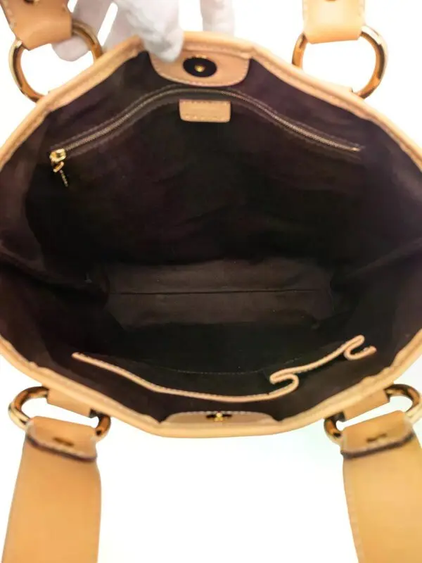 Celine Macadam Coated Canvas Vertical Tote Bag