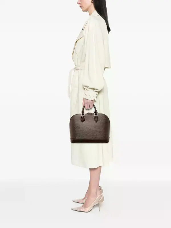 LOUIS VUITTON 2002 Epi Alma Pm Handbag - Brown