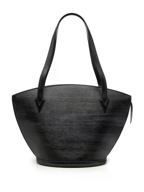 LOUIS VUITTON 1995 Epi Saint Jacques Gm Long Strap Tote Bag - Black