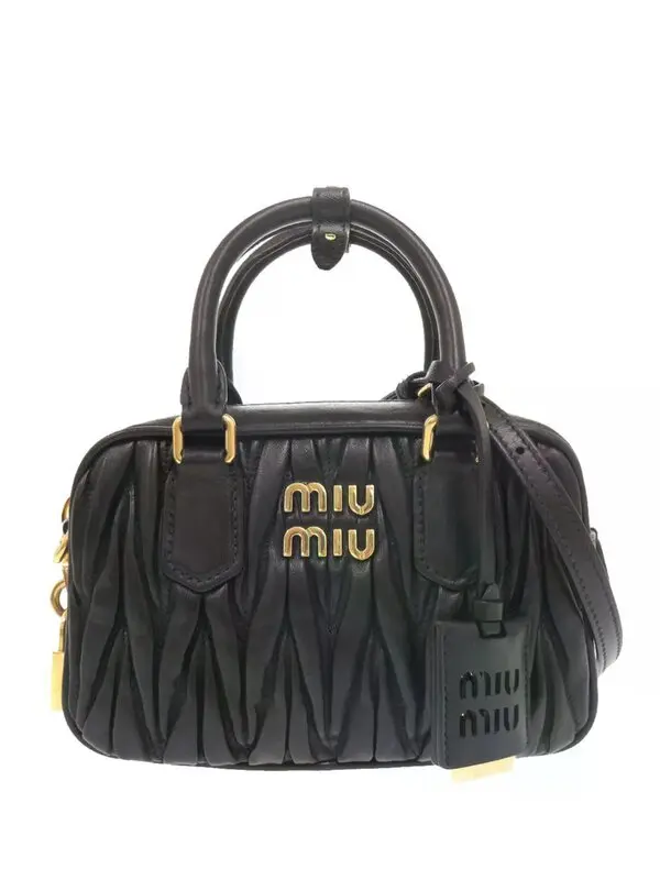 Miu Miu Small Matelassé Nappa Arcadie Satchel
