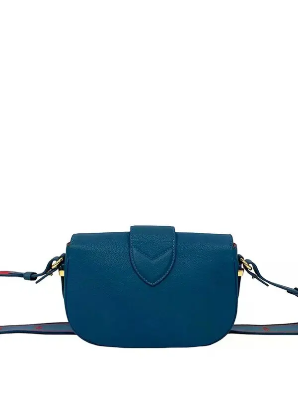 LOUIS VUITTON Pont 9 Soft Mm Crossbody Bag Grained Calfskin - Blue