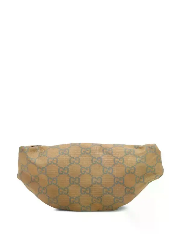 Gucci Gg Ripstop Nylon Belt Bag - Brown