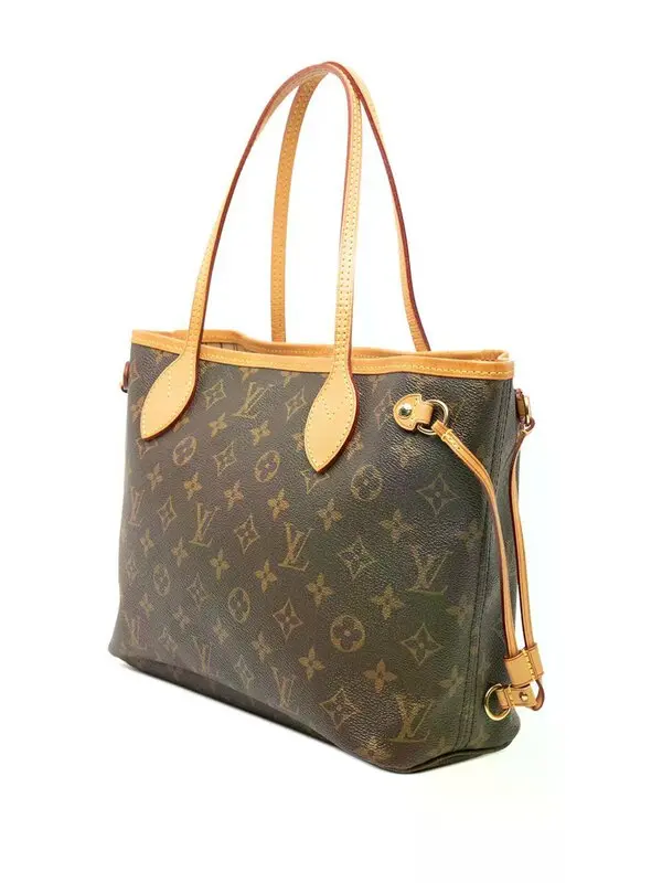 LOUIS VUITTON 2008 Monogram Neverfull Pm Tote Bag - Brown