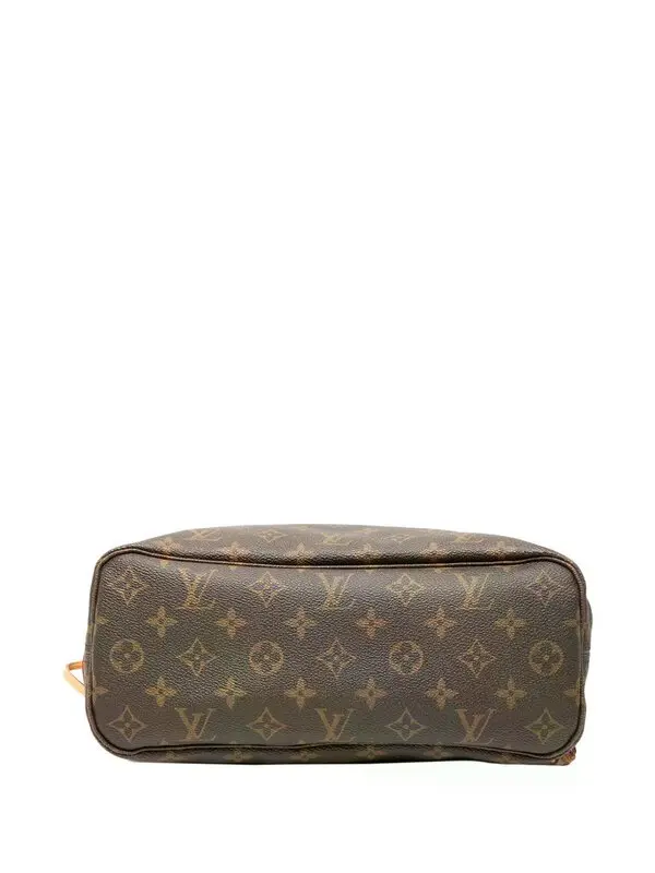 LOUIS VUITTON 2008 Monogram Neverfull Pm Tote Bag - Brown