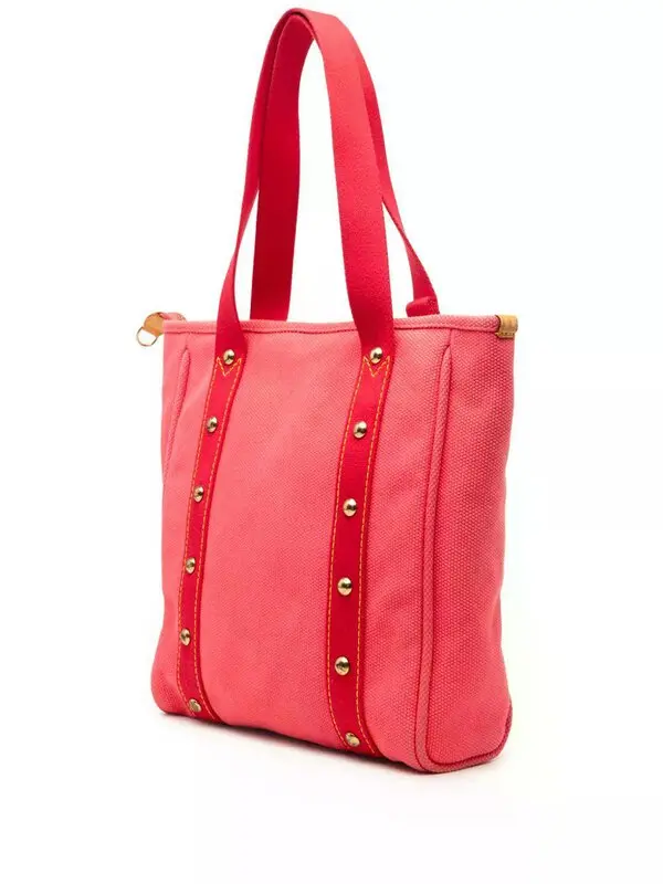 LOUIS VUITTON 2006 Antigua Cabas Mm Tote Bag - Pink