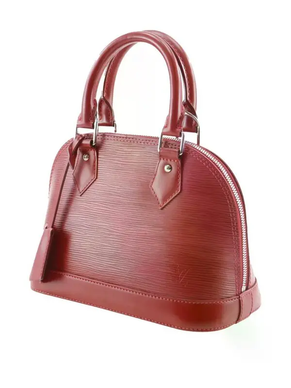 LOUIS VUITTON 2013 Epi Alma Bb Satchel - Red