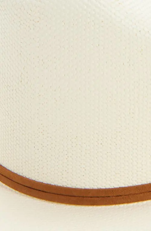 Brixton Laredo Straw Cowboy Hat - Bone
