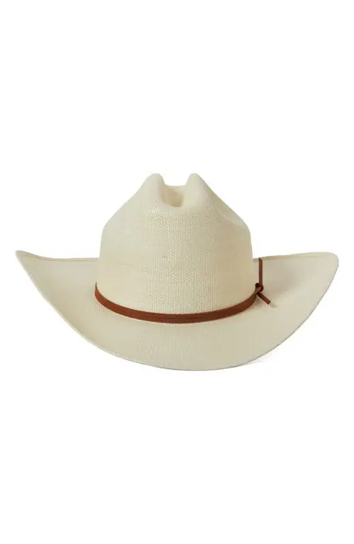 Brixton Laredo Straw Cowboy Hat