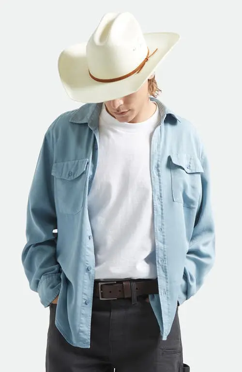 Brixton Laredo Straw Cowboy Hat
