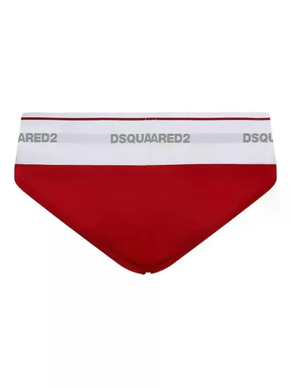 Dsquared2 Logo-detail Briefs - Red
