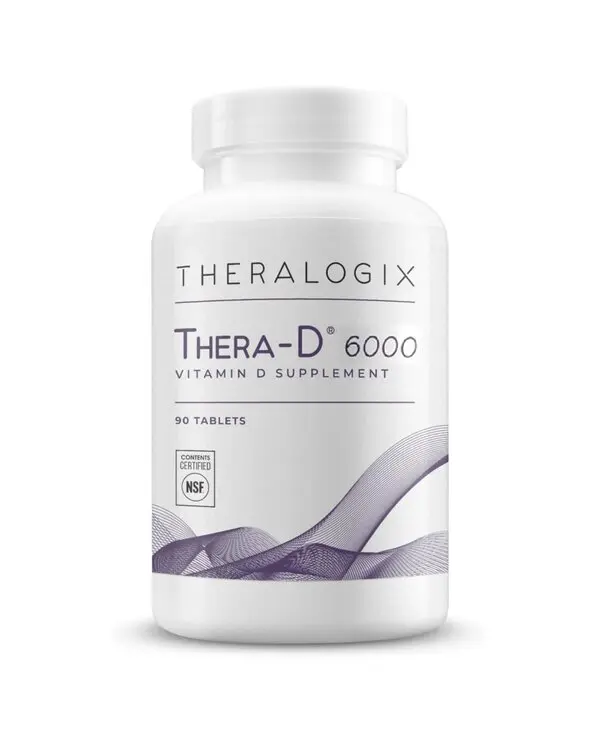 THERALOGIX Thera-d 6000 Vitamin D Supplement - No Color