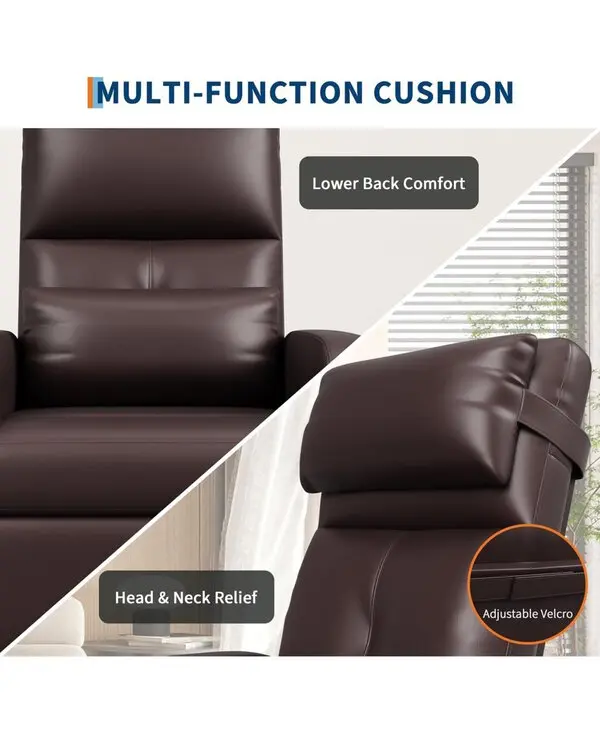 GAOMON Power Recliner Chair With Massage And Heat With Massage Function With Lumbar Support