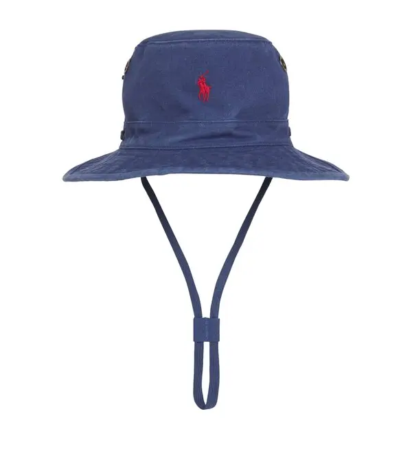 Polo Ralph Lauren Cotton Bucket Hat - Navy